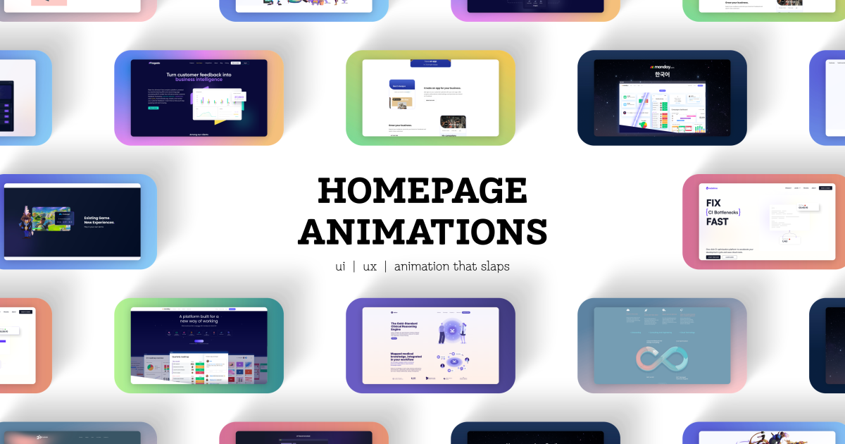 Homepage Animations - Yair Walden